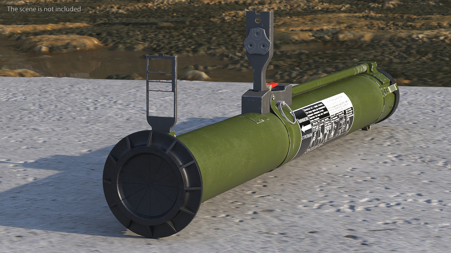 RPG 26 Aglen Russian Grenade Launcher model - TurboSquid 2088456