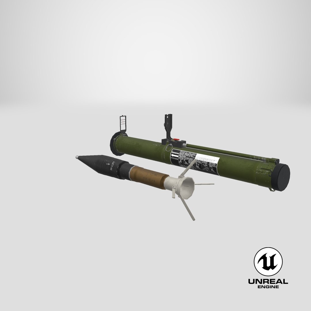 RPG 26 Aglen Russian Grenade Launcher Model - TurboSquid 2088456