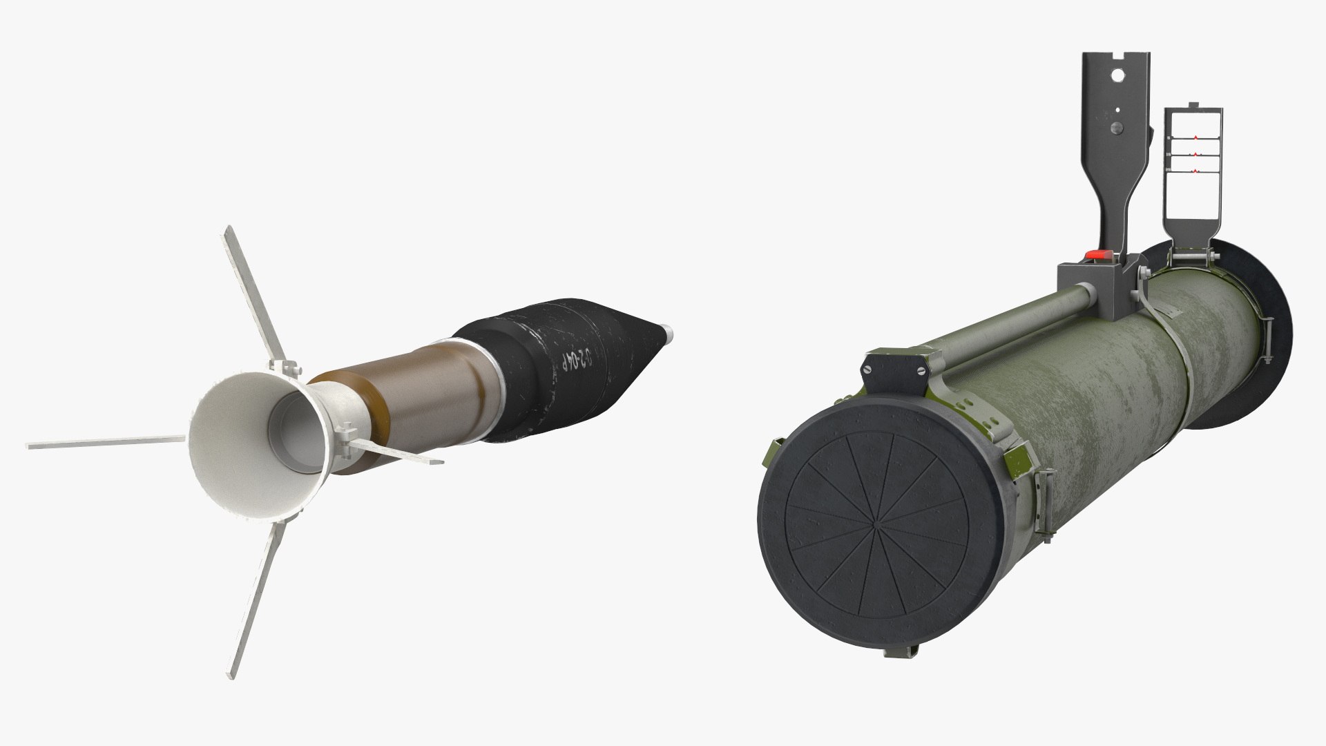 RPG 26 Aglen Russian Grenade Launcher model - TurboSquid 2088456