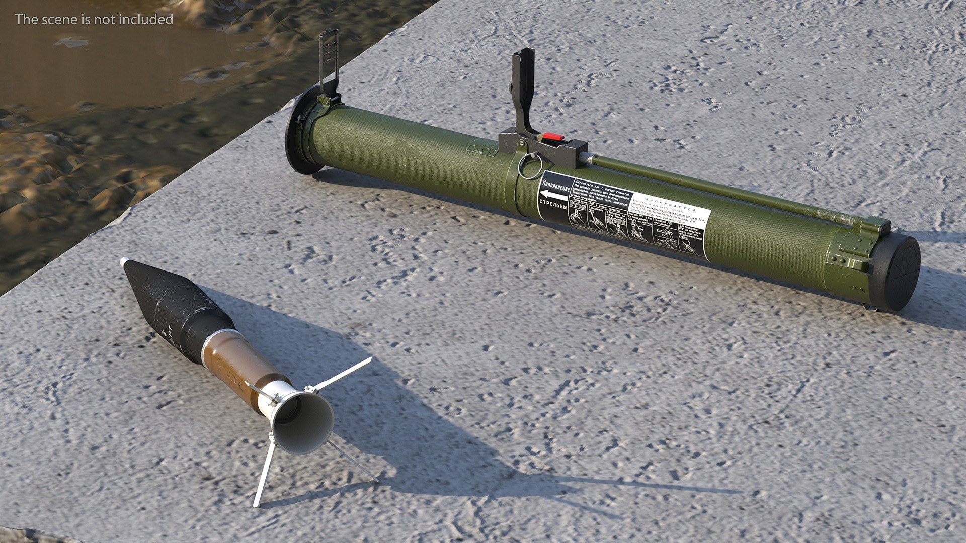 RPG 26 Aglen Russian Grenade Launcher Model - TurboSquid 2088456