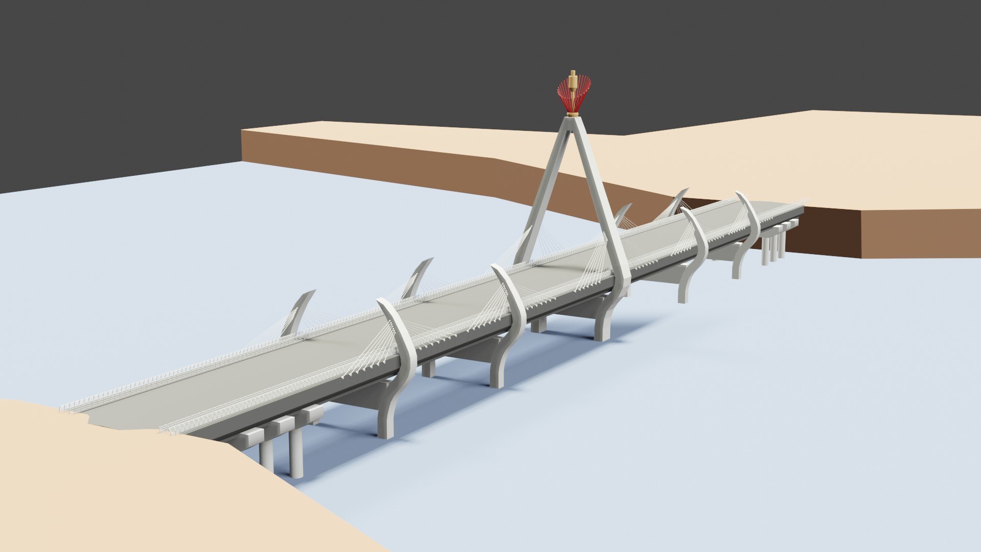 Dar Es Salaam Surrender Bridge 3D Model - TurboSquid 2102293