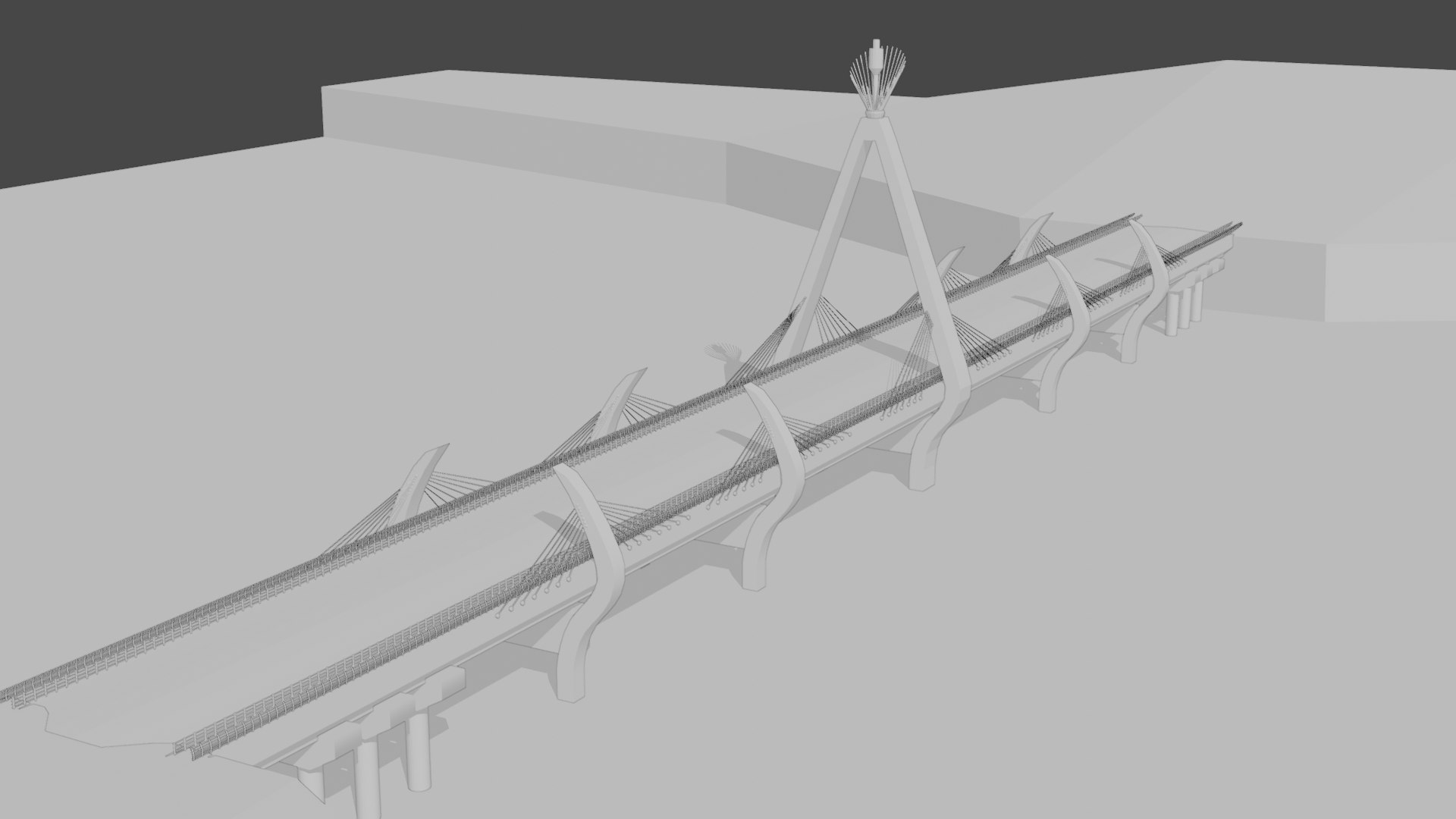 Dar Es Salaam Surrender Bridge 3D Model - TurboSquid 2102293