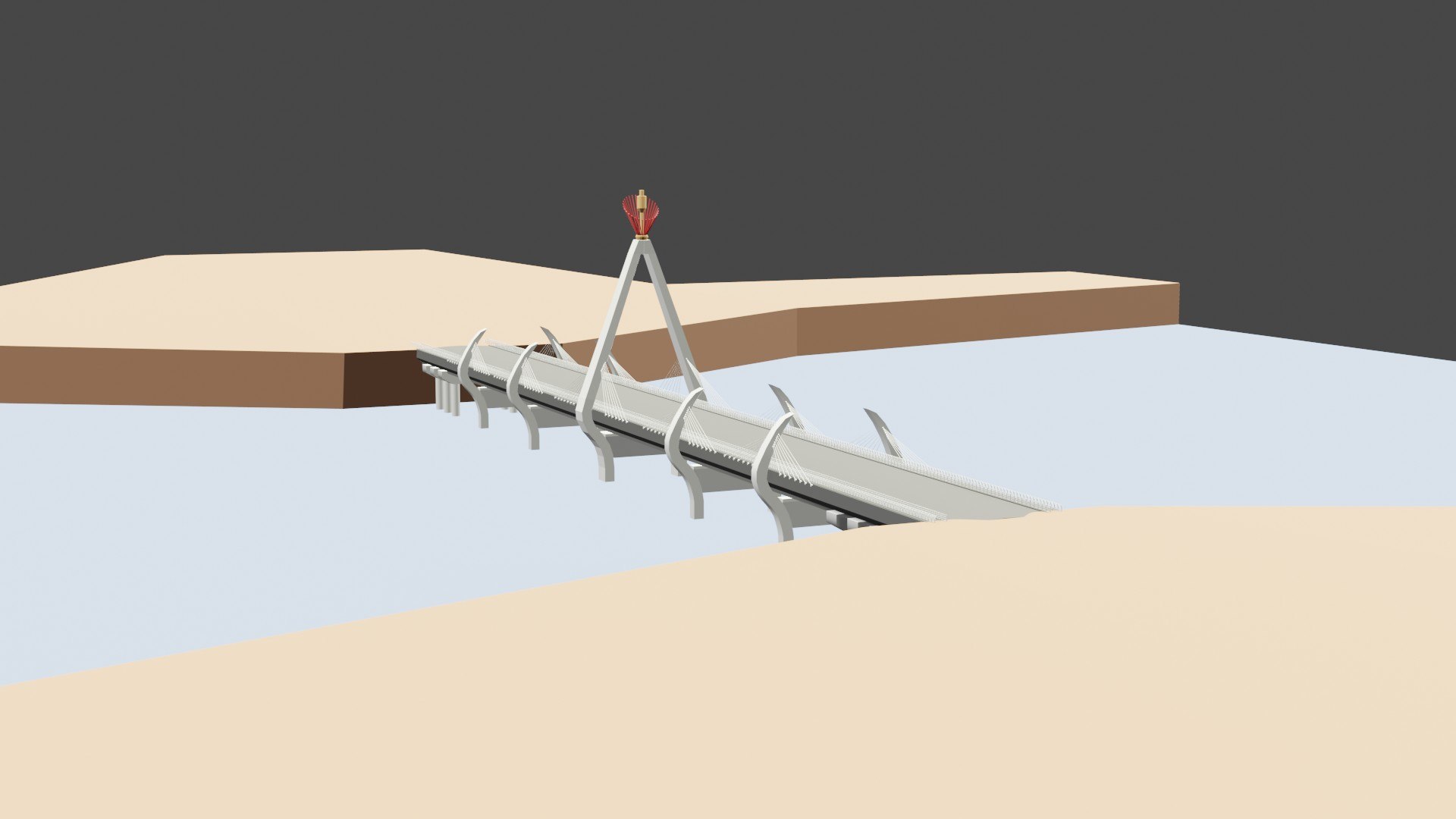 Dar Es Salaam Surrender Bridge 3D Model - TurboSquid 2102293