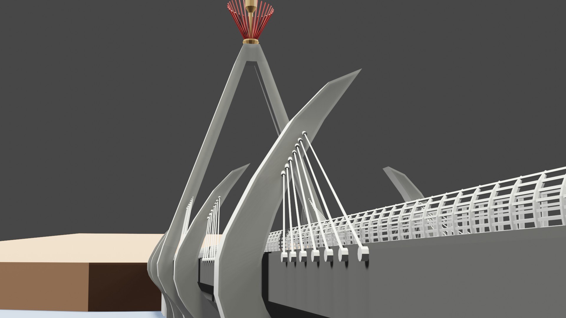 Dar Es Salaam Surrender Bridge 3D Model - TurboSquid 2102293