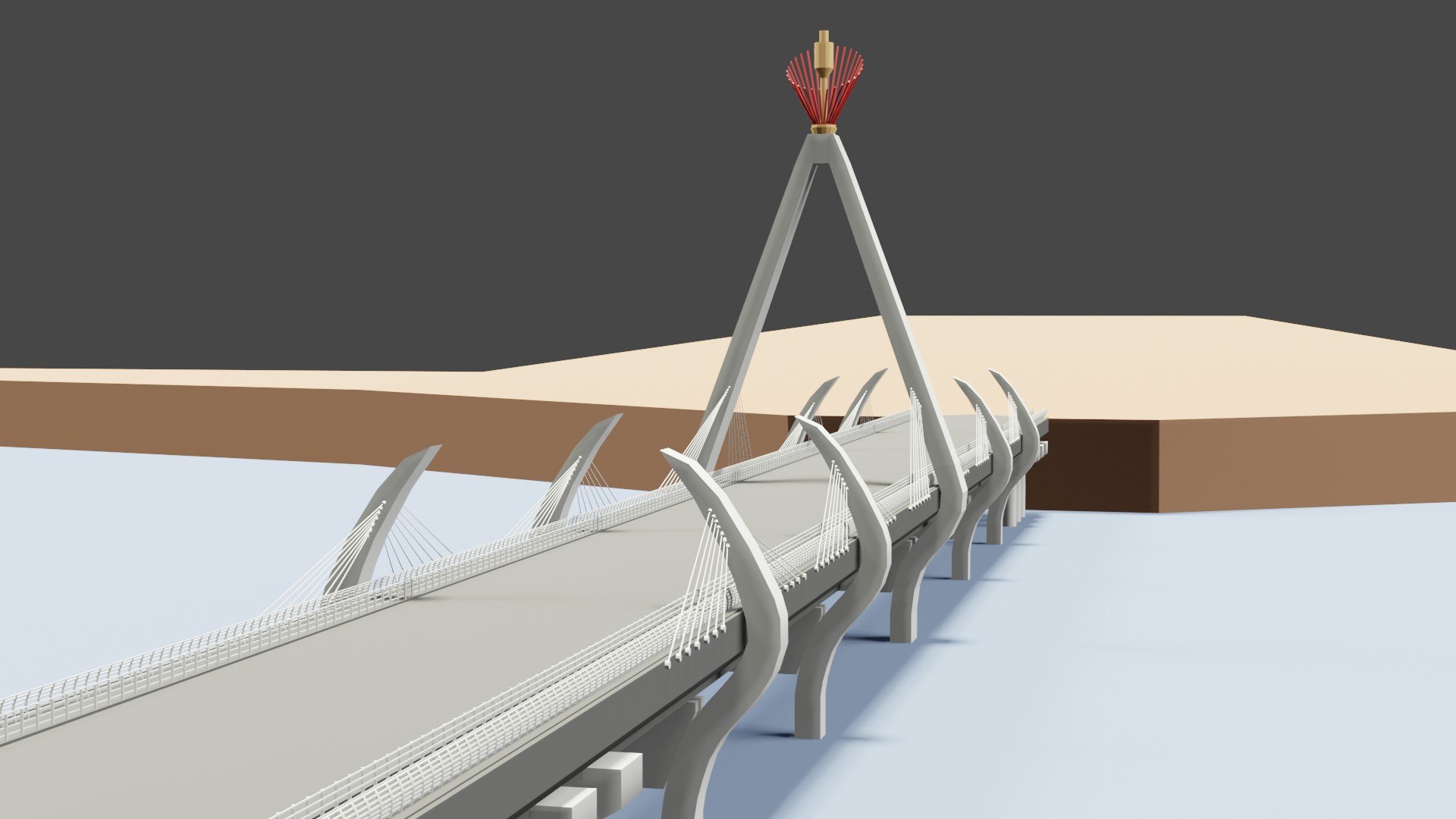 Dar Es Salaam Surrender Bridge 3D Model - TurboSquid 2102293