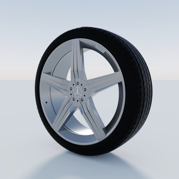 3D mercedes-benz amg wheel - TurboSquid 1378966