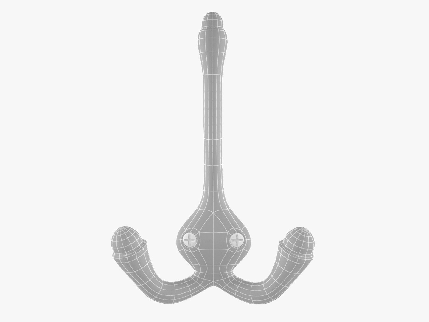 Coat Hook 3D Model - TurboSquid 1410921