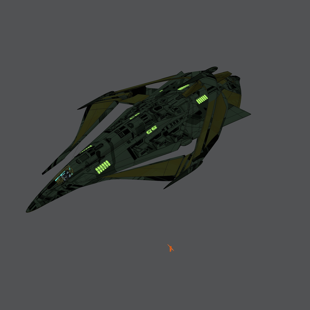 3d Cruiser Model