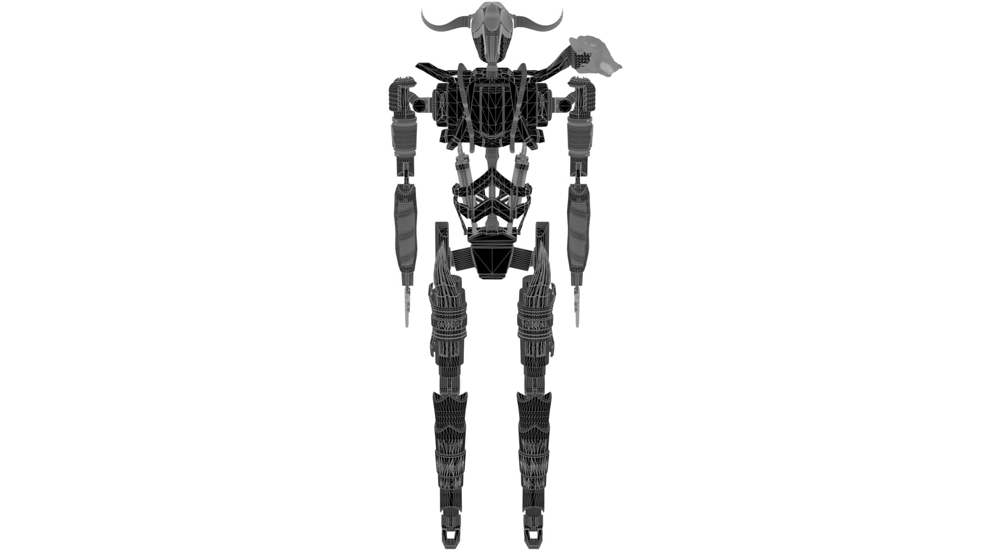 Odin - viking robot 3D model - TurboSquid 1597588