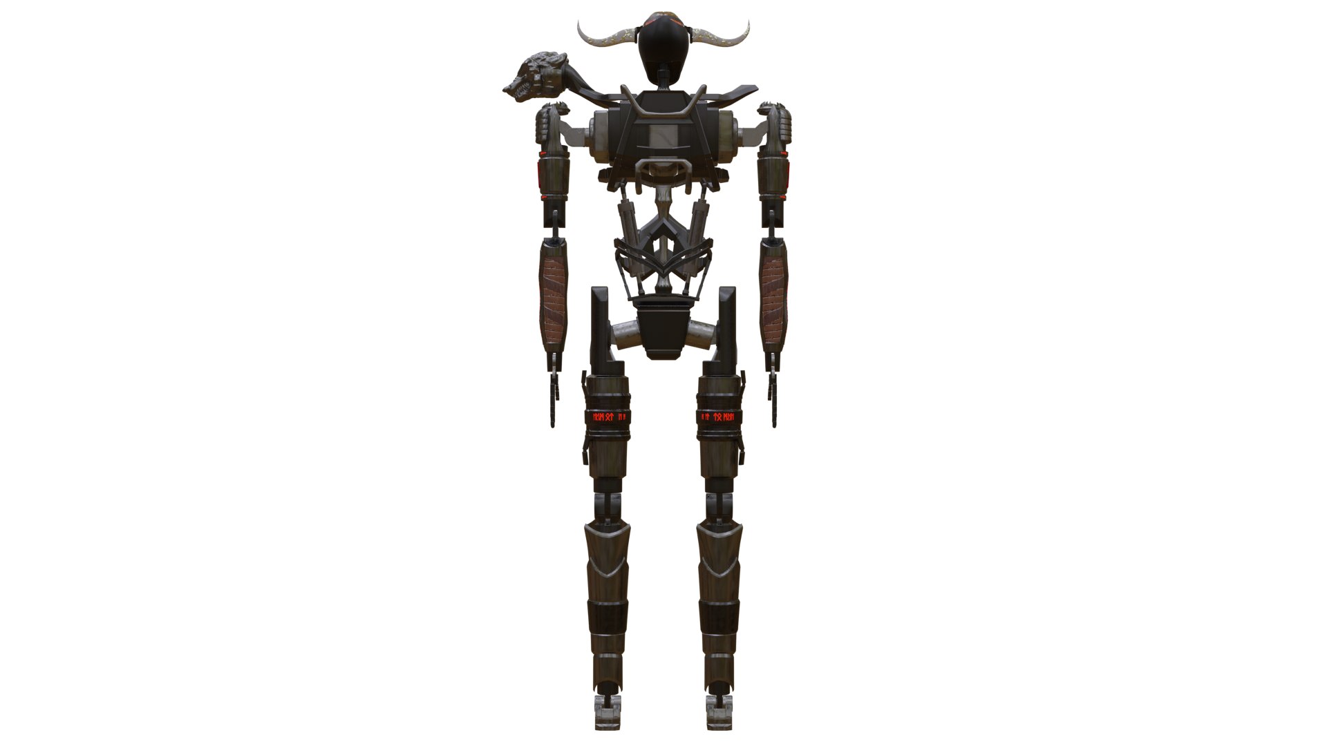 Odin - viking robot 3D model - TurboSquid 1597588