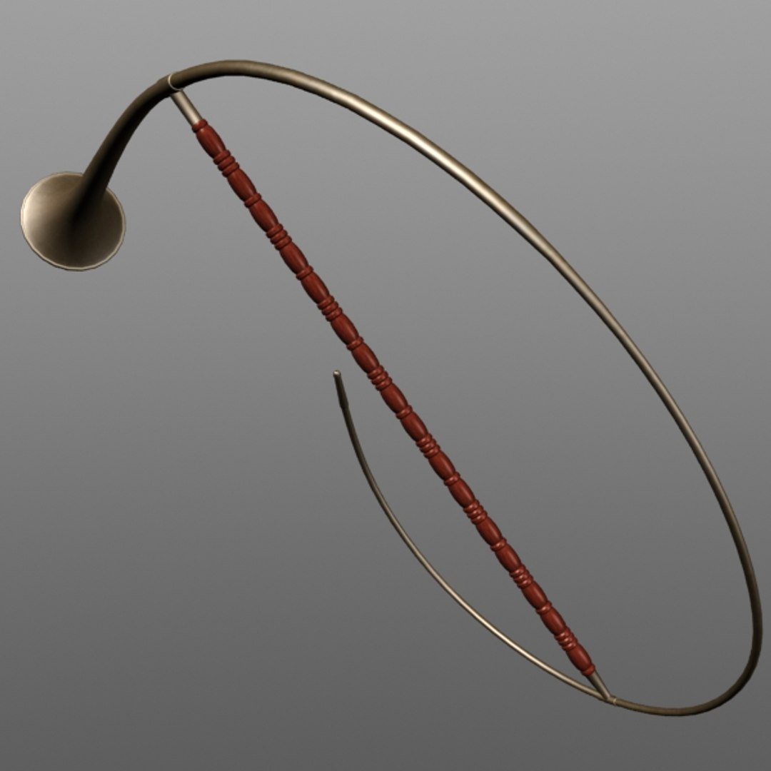 3d Model Cornu Military Instrument