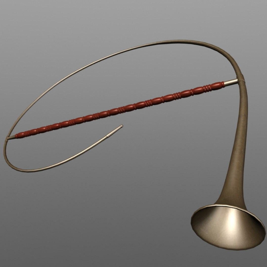 3d Model Cornu Military Instrument