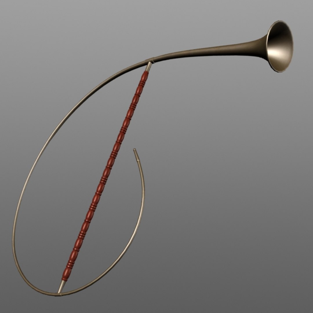 3d Model Cornu Military Instrument