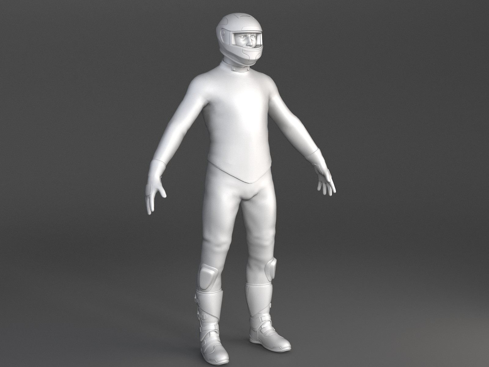 Biker motorcycle rider 3D model - TurboSquid 1149850