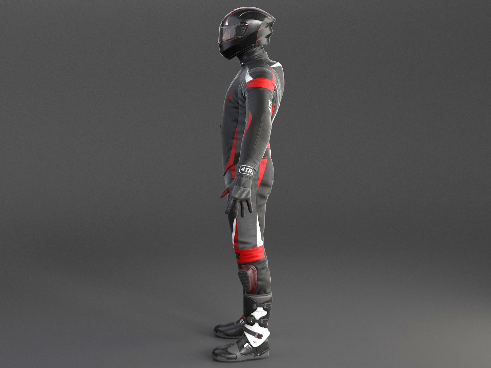 Biker motorcycle rider 3D model - TurboSquid 1149850