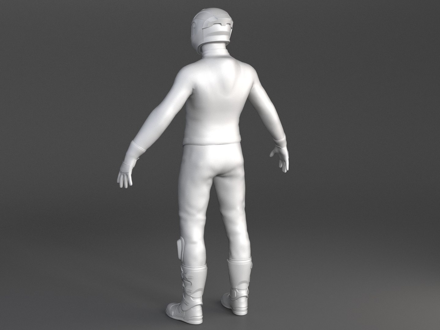 Biker motorcycle rider 3D model - TurboSquid 1149850