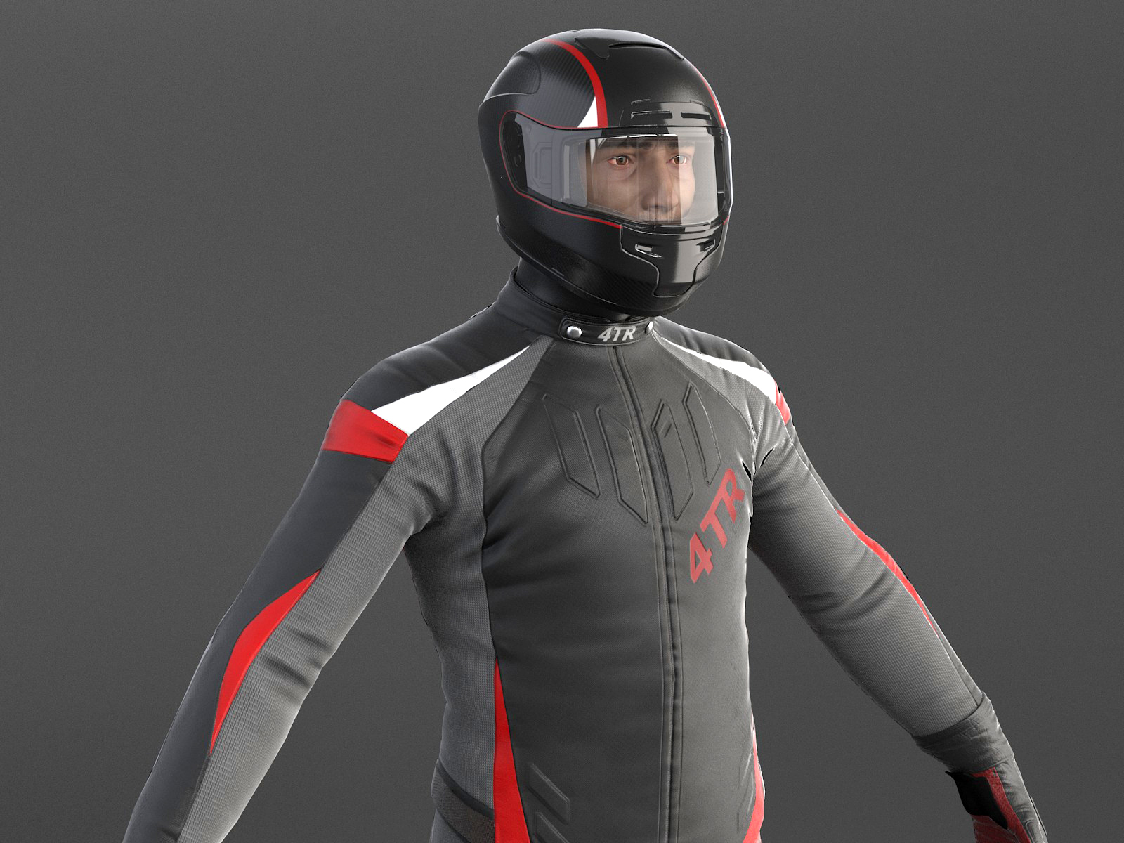 Biker motorcycle rider 3D model - TurboSquid 1149850
