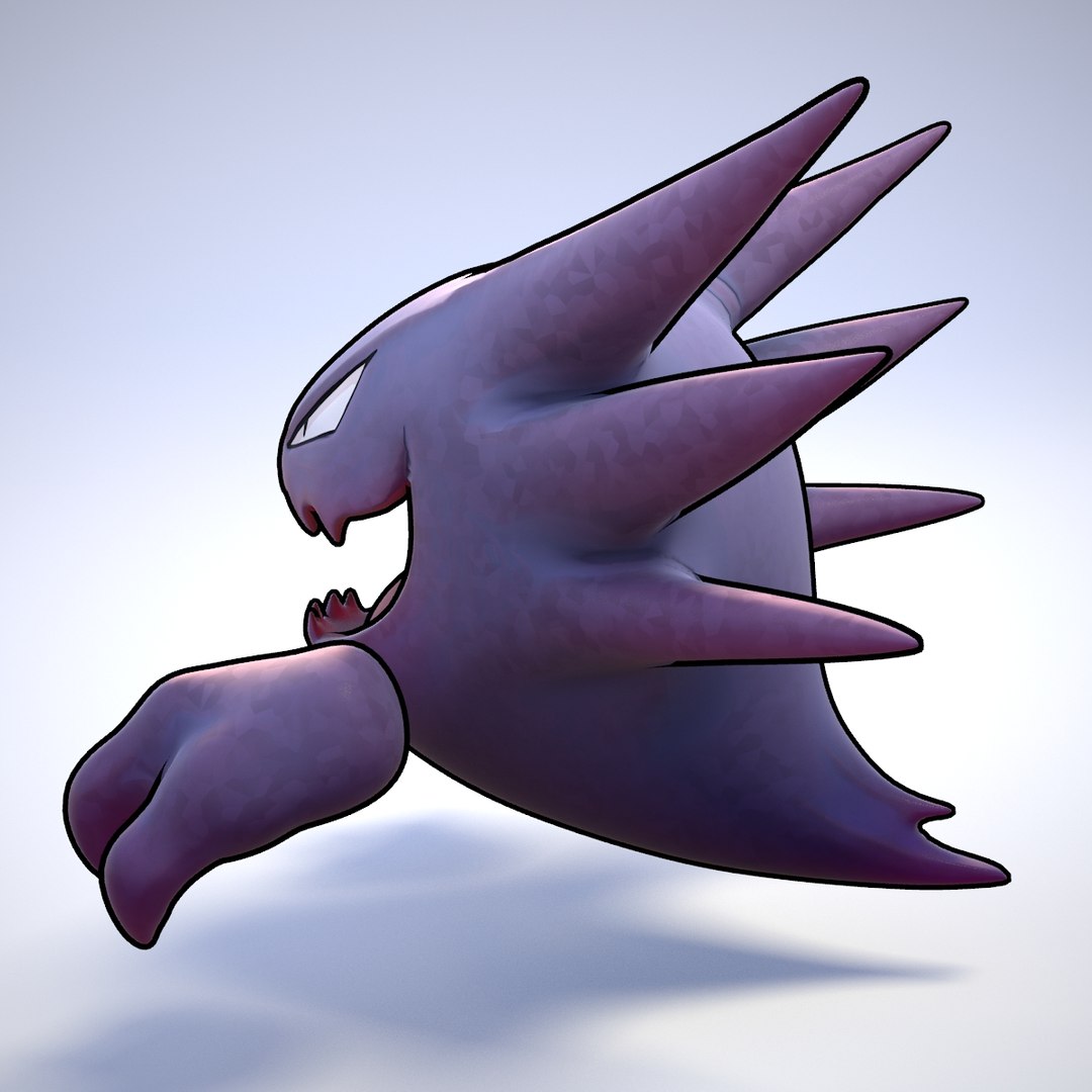 3d Model Haunter Pokemon