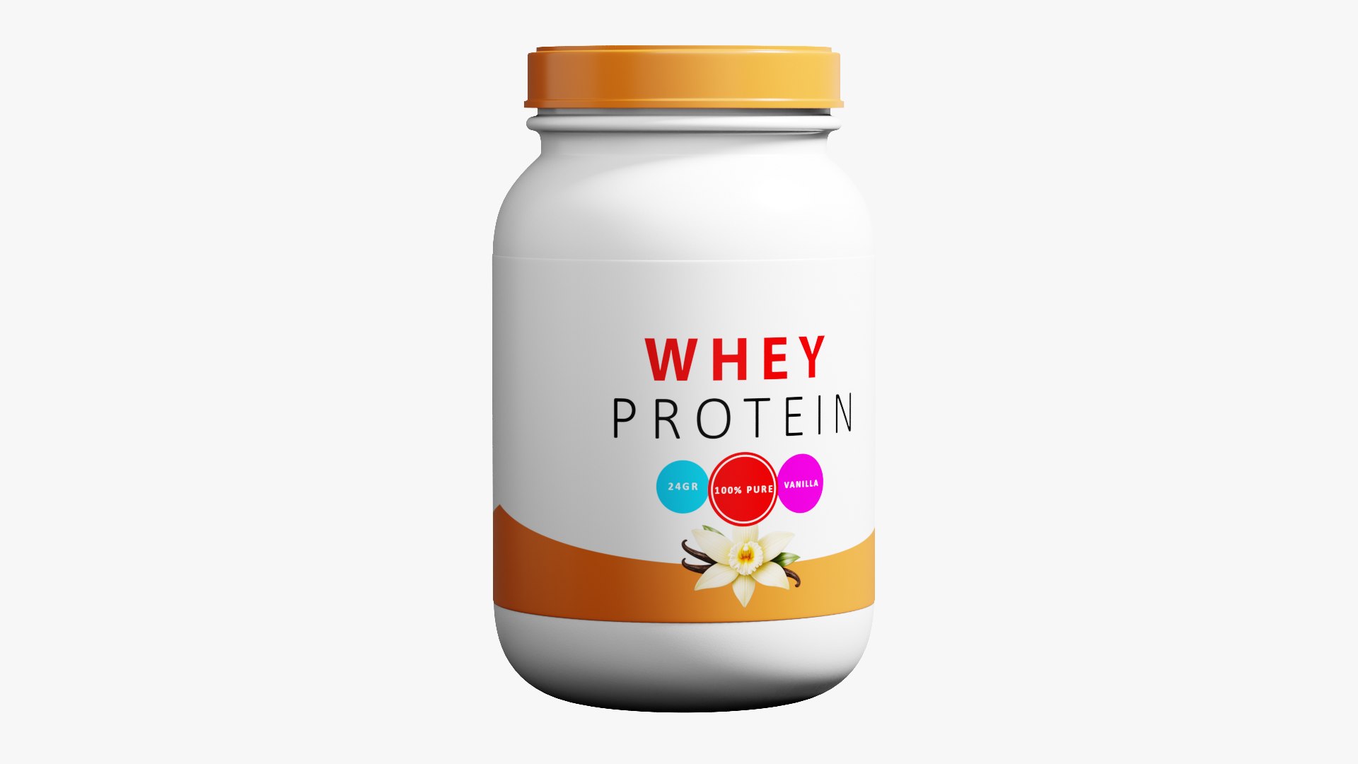 Protein Powder 2 3D Model - TurboSquid 2518928