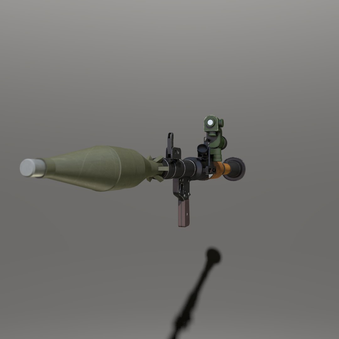 3d Model Anti-tank Rocket-propelled Grenade