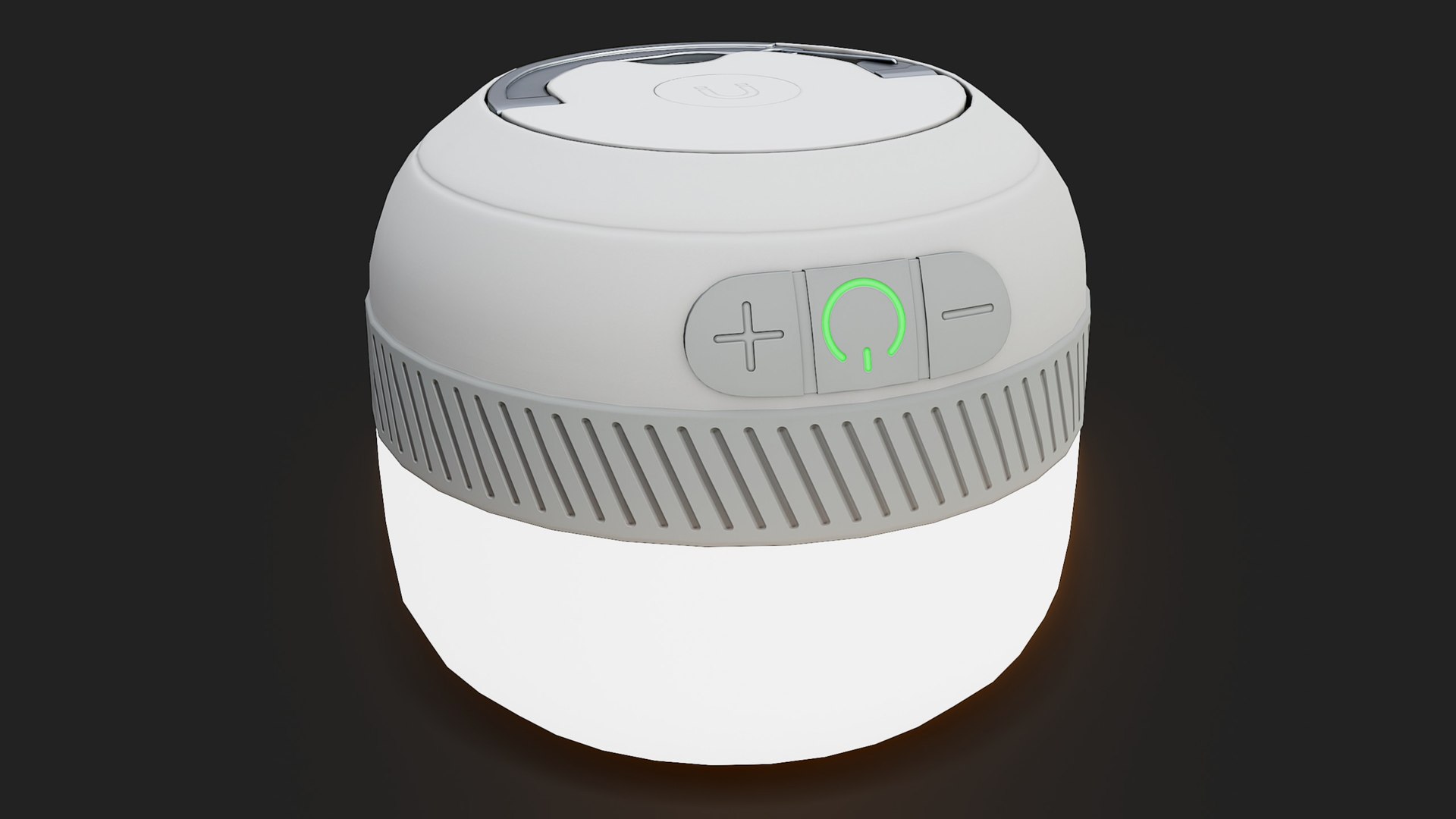 3D White Smart Modern Wireless Lamp - TurboSquid 2084283