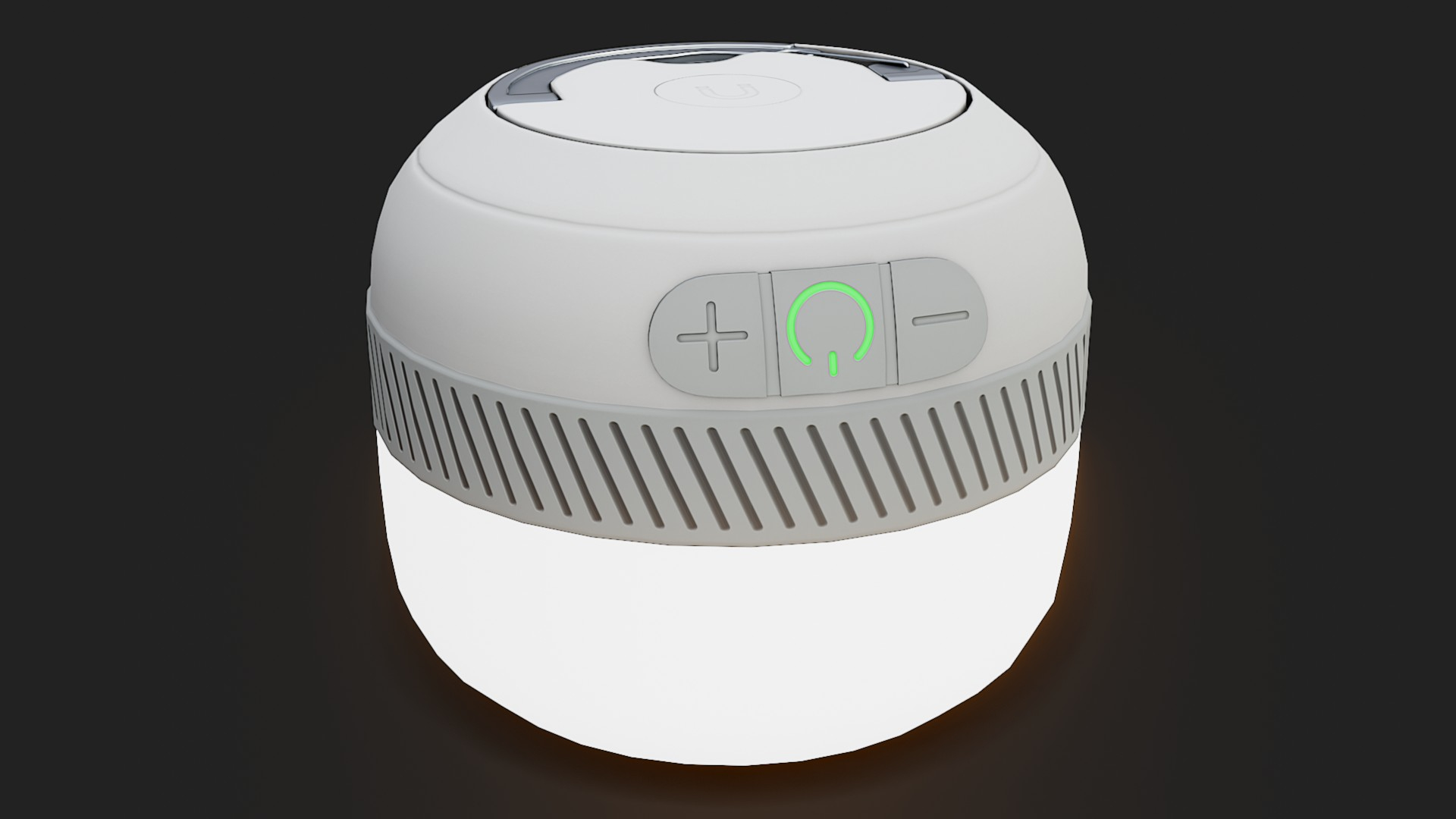3D White Smart Modern Wireless Lamp - TurboSquid 2084283
