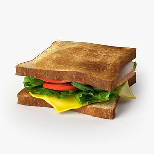 3D Chicken Sandwich Models - Browse & Download Formats - TurboSquid
