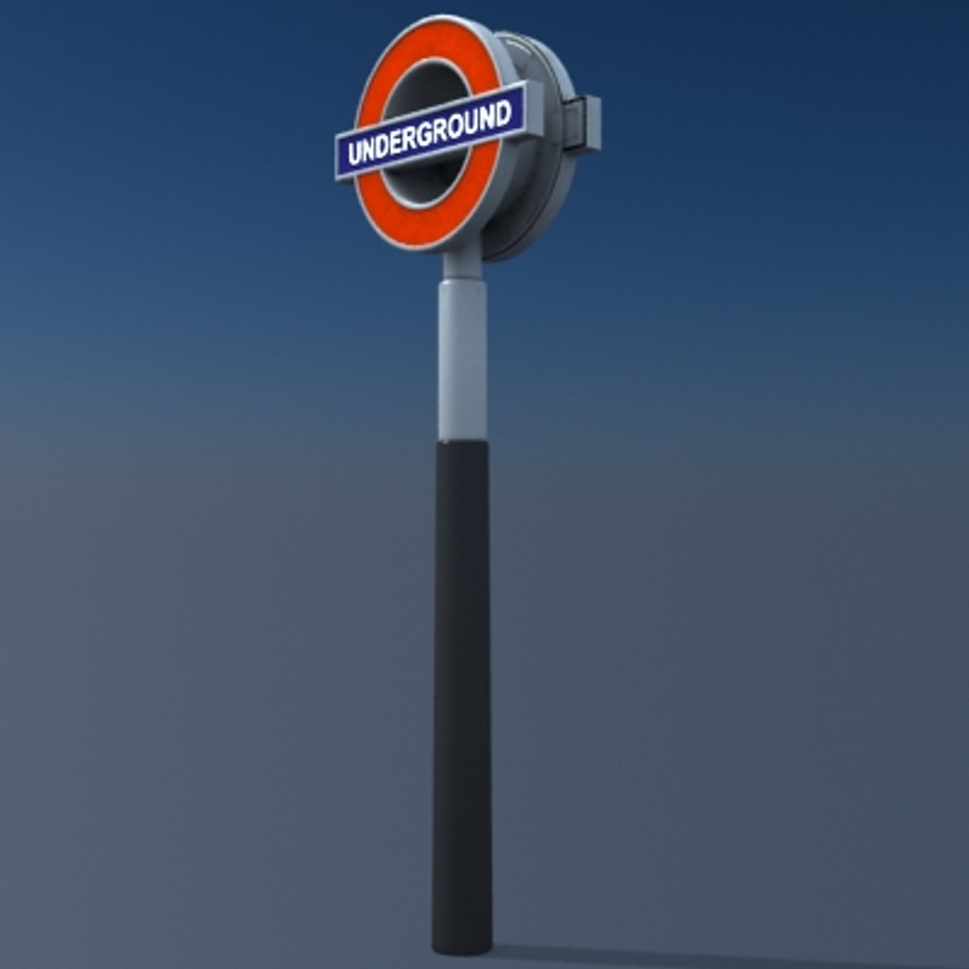 London Underground Signal 3d Model