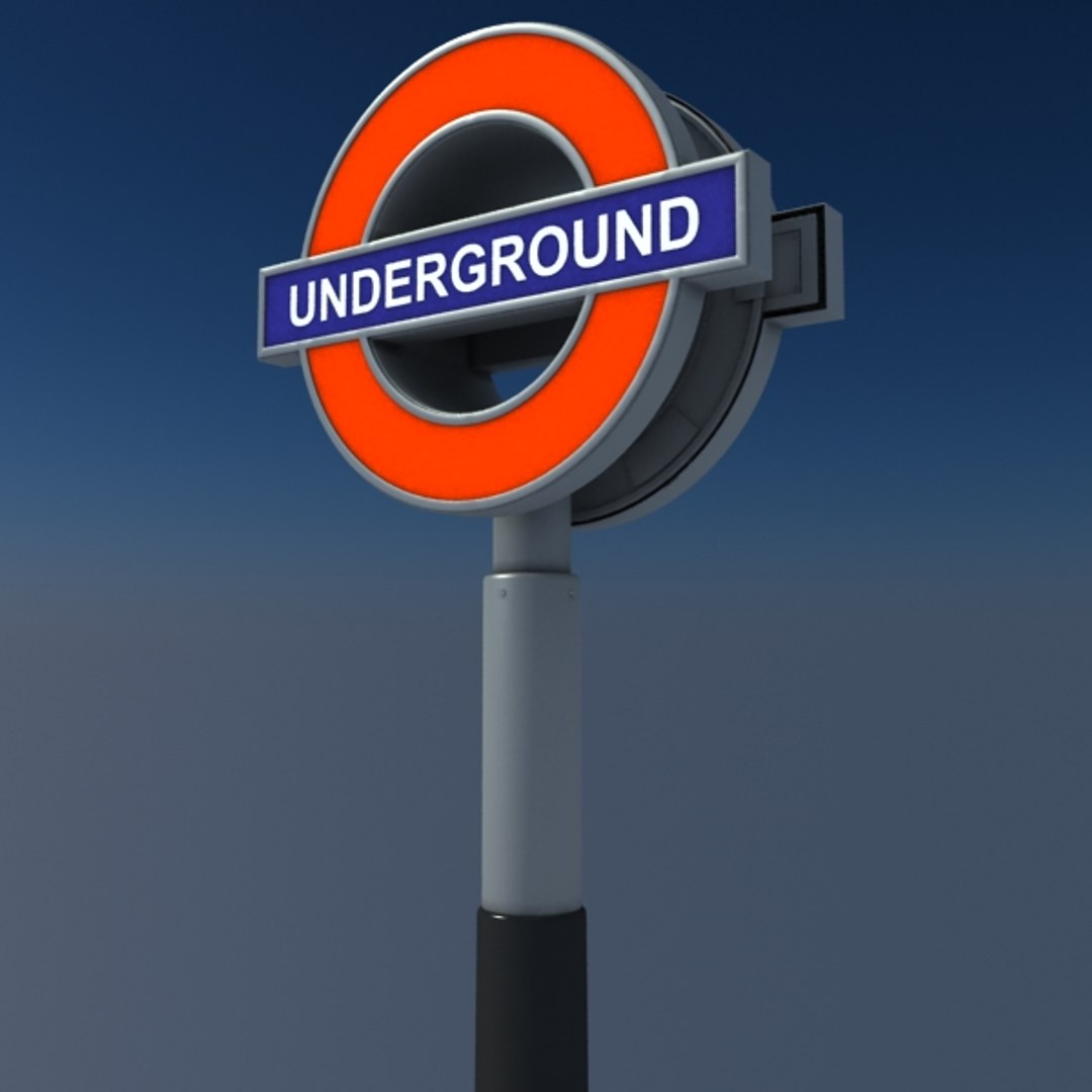 London Underground Signal 3d Model