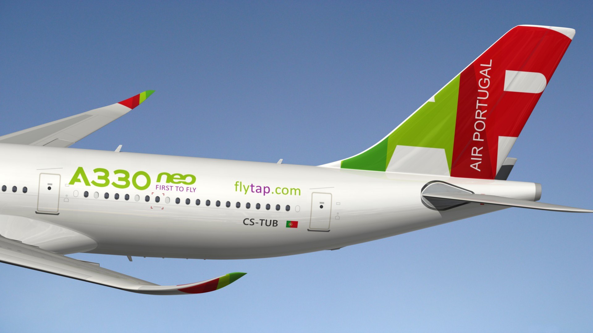 Airbus A330neo Tap Air 3D - TurboSquid 1674145