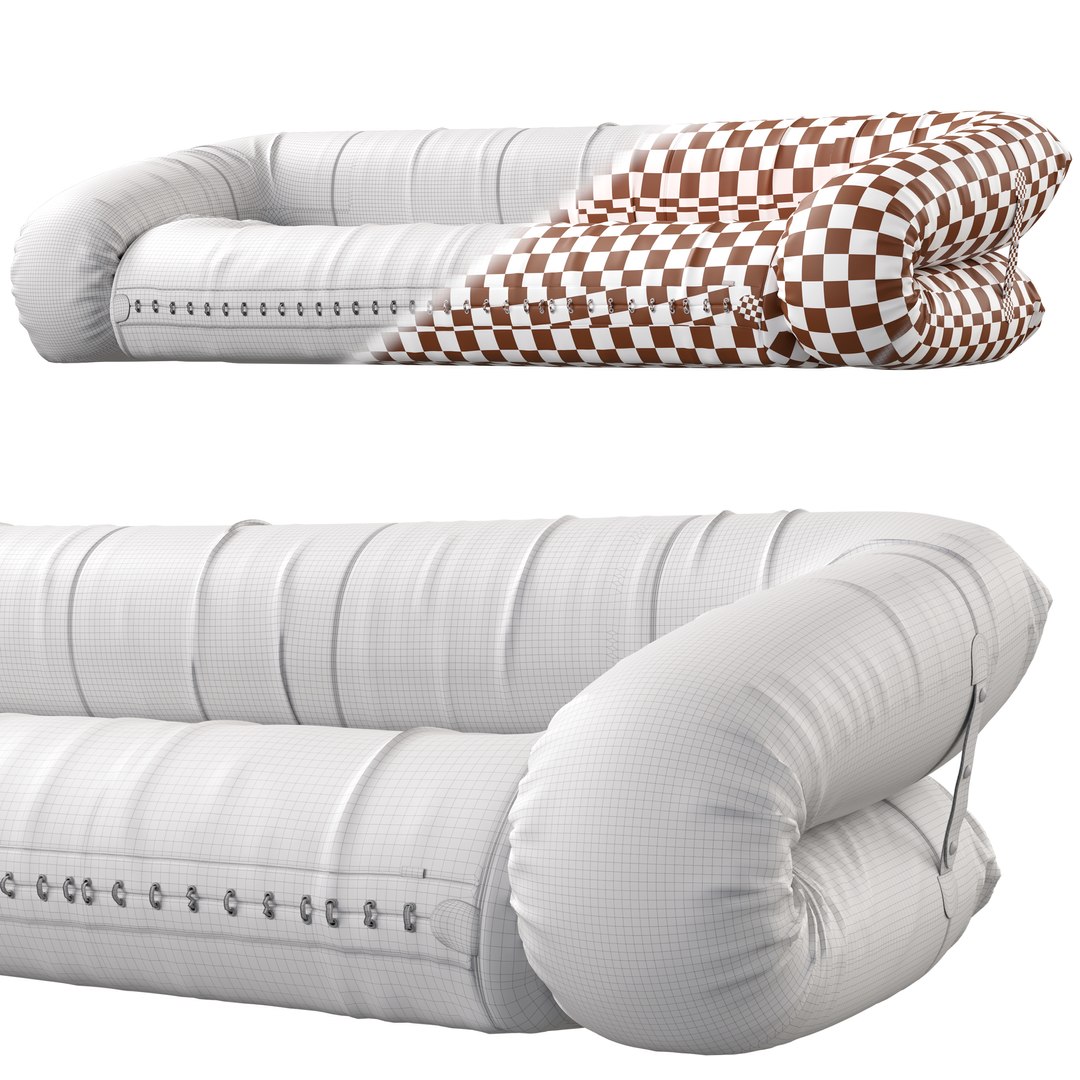 Anfibio Sofa by Giovannetti 3D model - TurboSquid 1995664