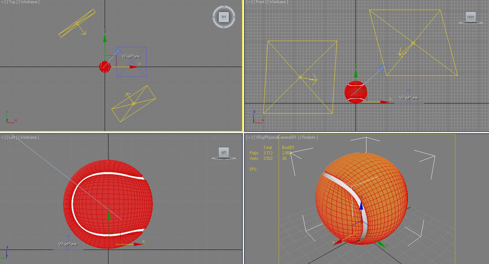 Free Tennis Ball 3d Model