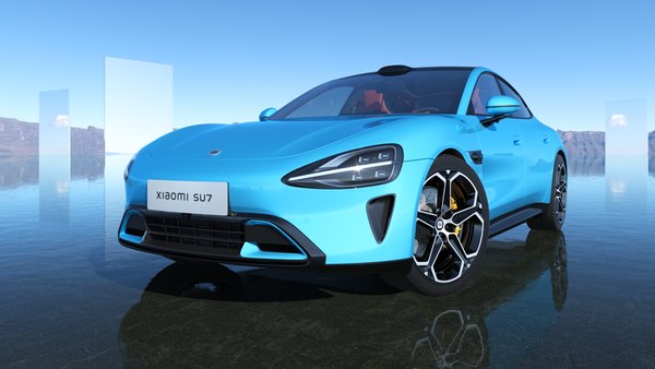 小米SU7 MAX3D模型 - TurboSquid 2212096