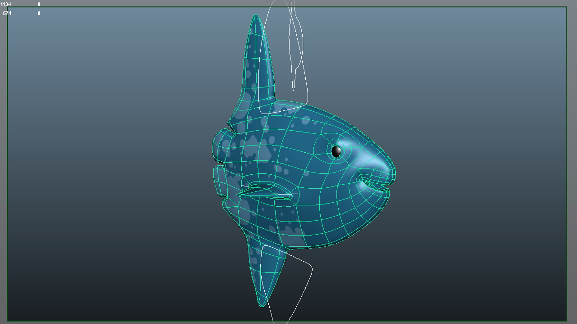 maya cartoon sea animals