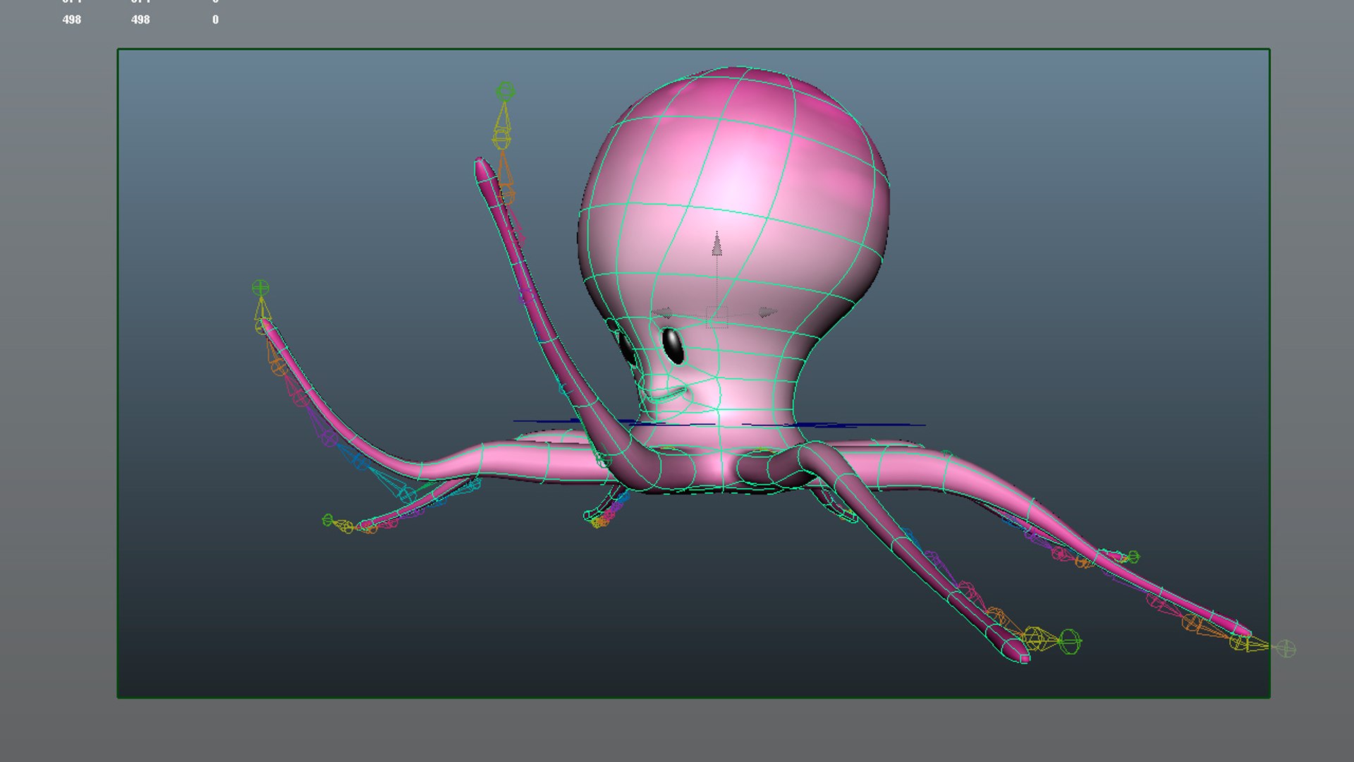 maya cartoon sea animals