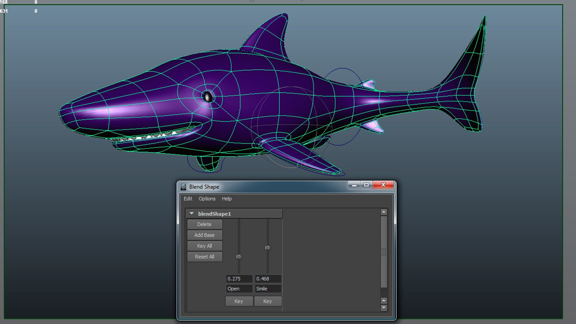 maya cartoon sea animals