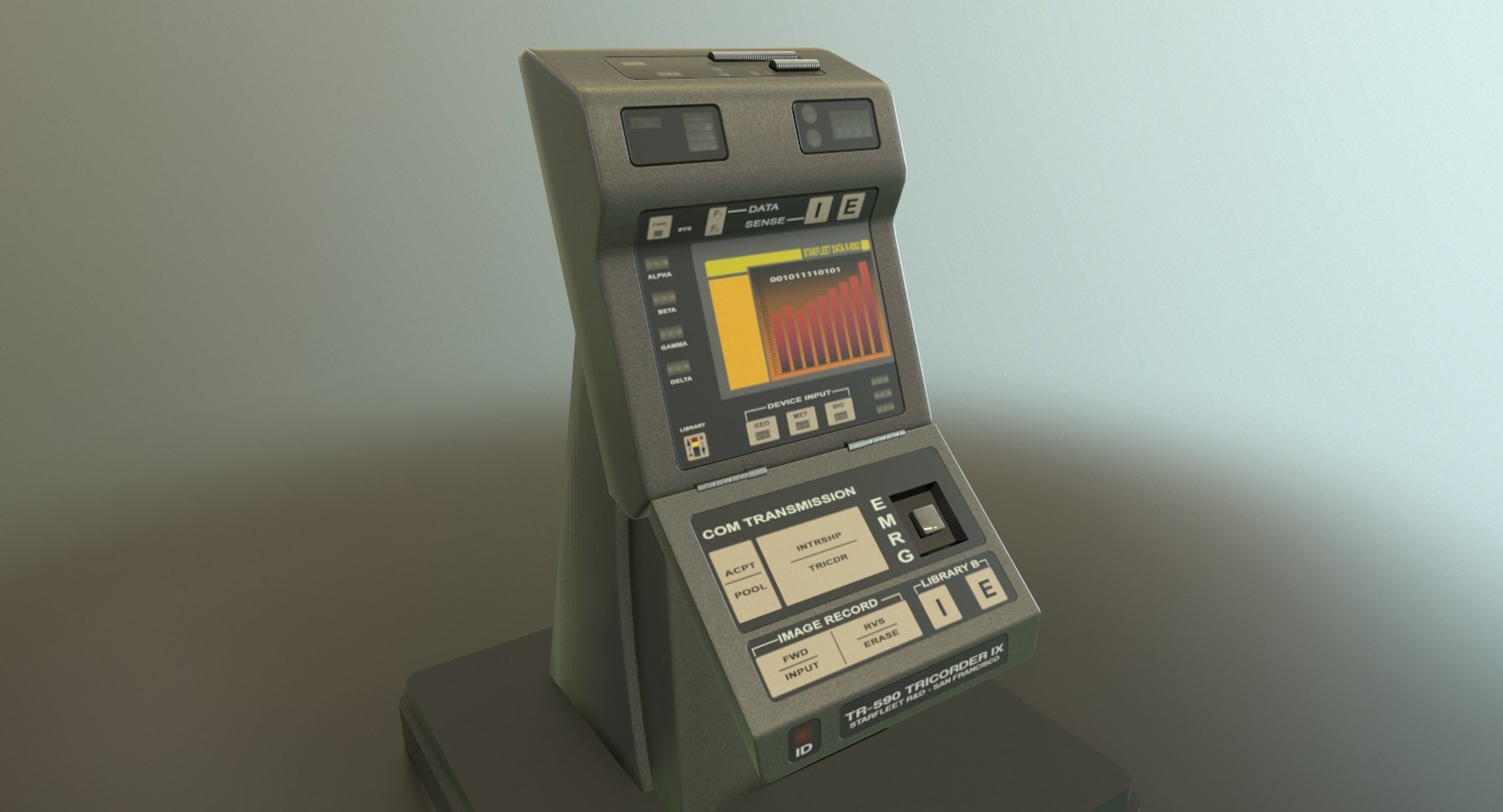 3D Tricorder Tr-590 - TurboSquid 1159394