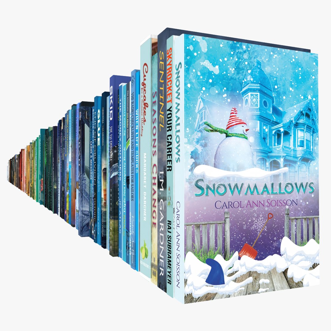 3D BOOKS 342 DIFFERENT - TurboSquid 1806653