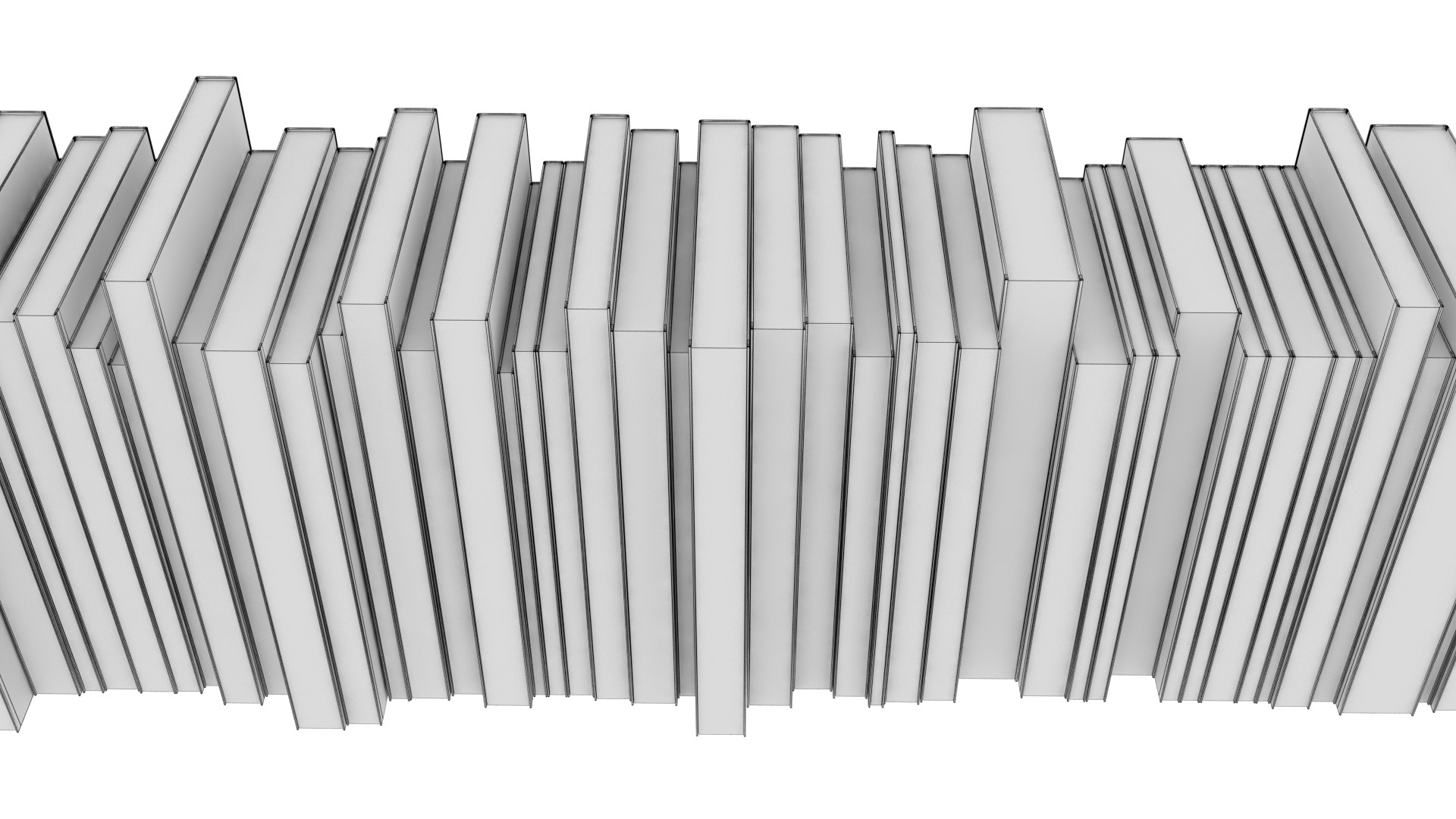 3D BOOKS 342 DIFFERENT - TurboSquid 1806653