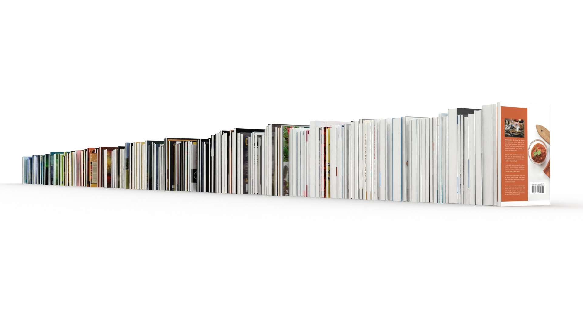 3D BOOKS 342 DIFFERENT - TurboSquid 1806653