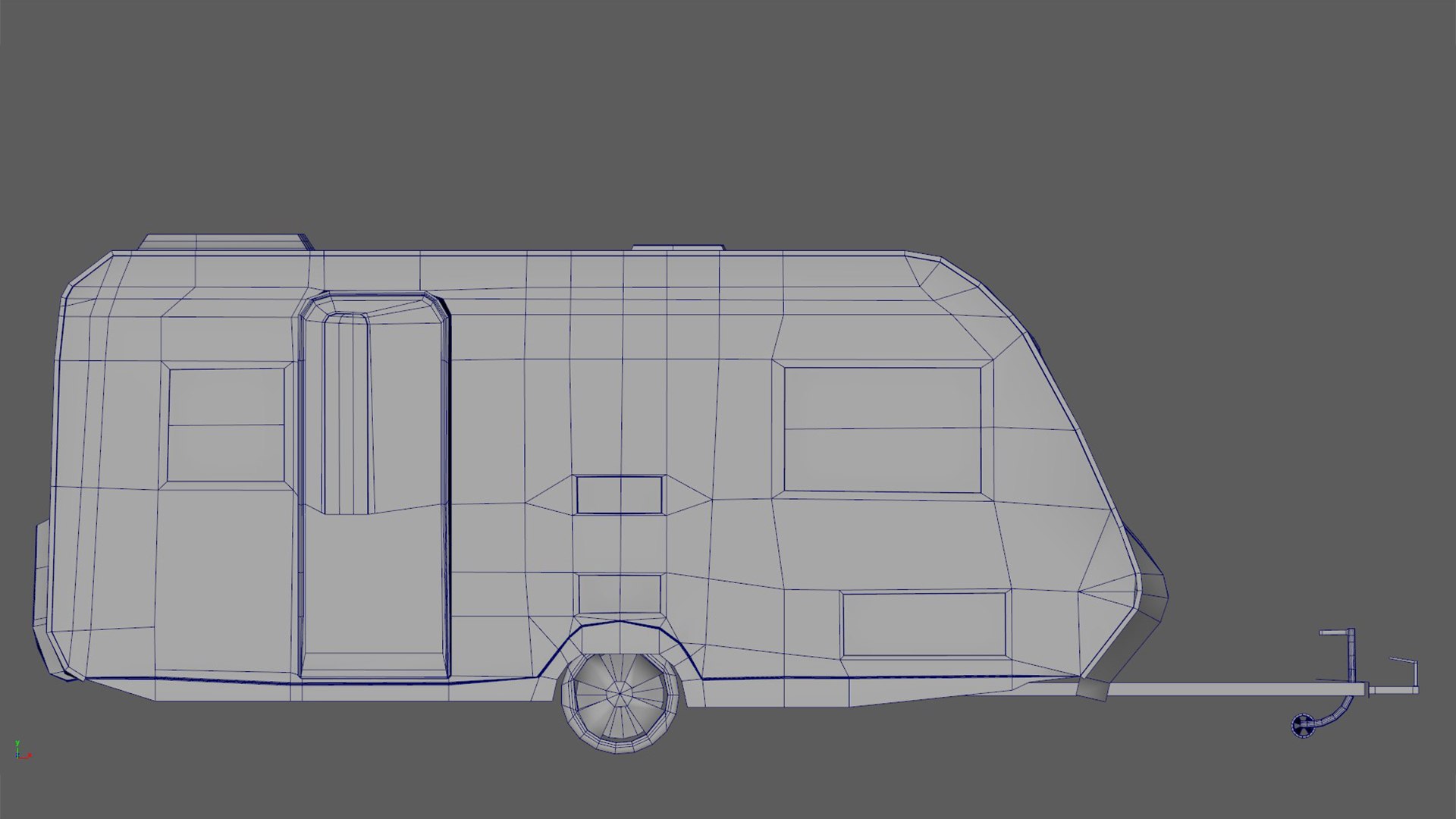 3D Model Caravan - TurboSquid 1863485