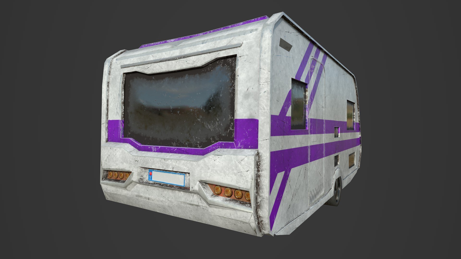 3D Model Caravan - TurboSquid 1863485