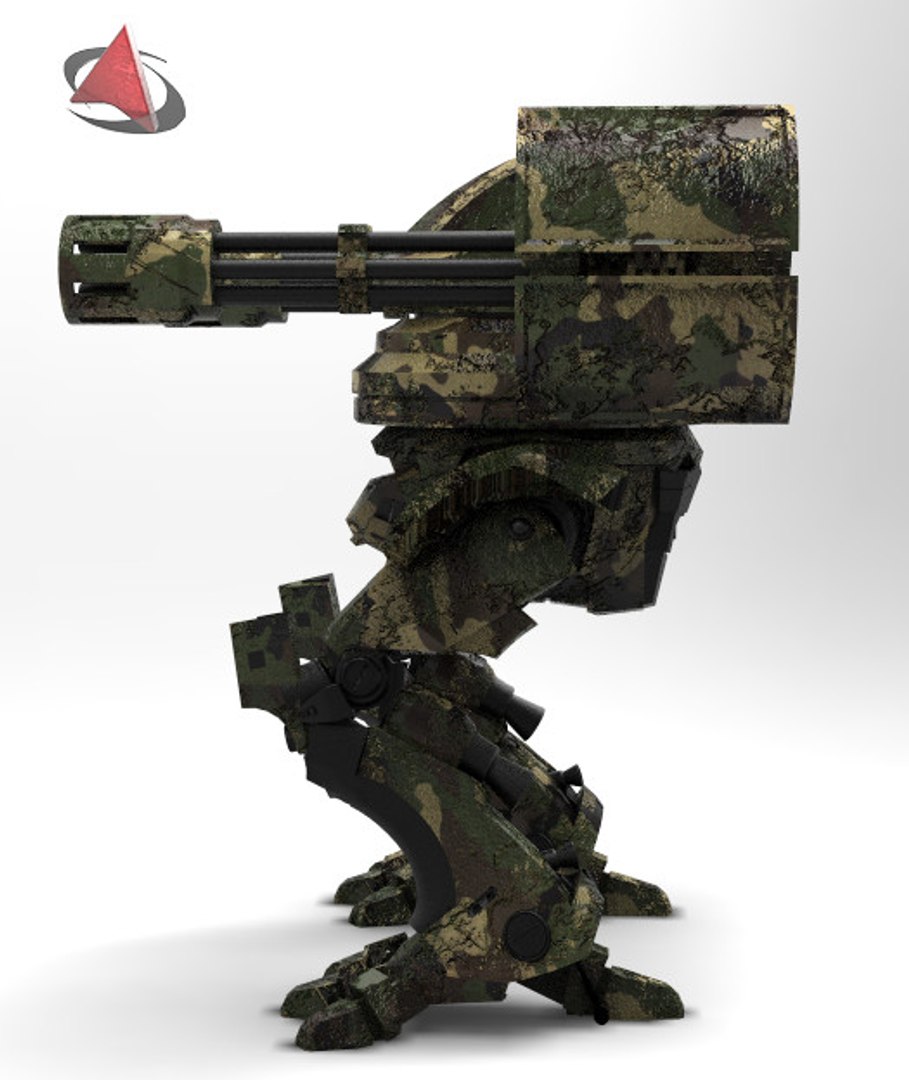 Mecha Armored 3d 3ds