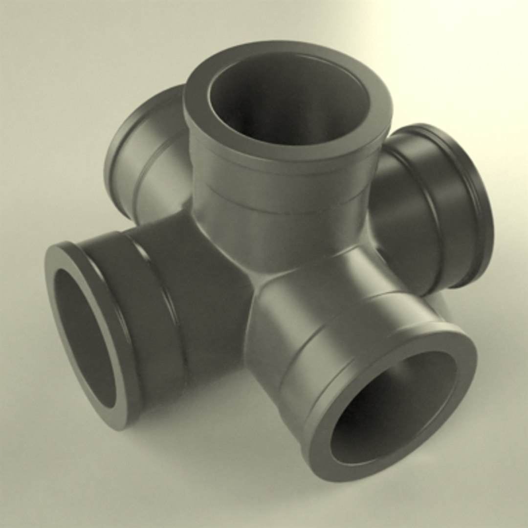 3ds Max Industrial Pipe