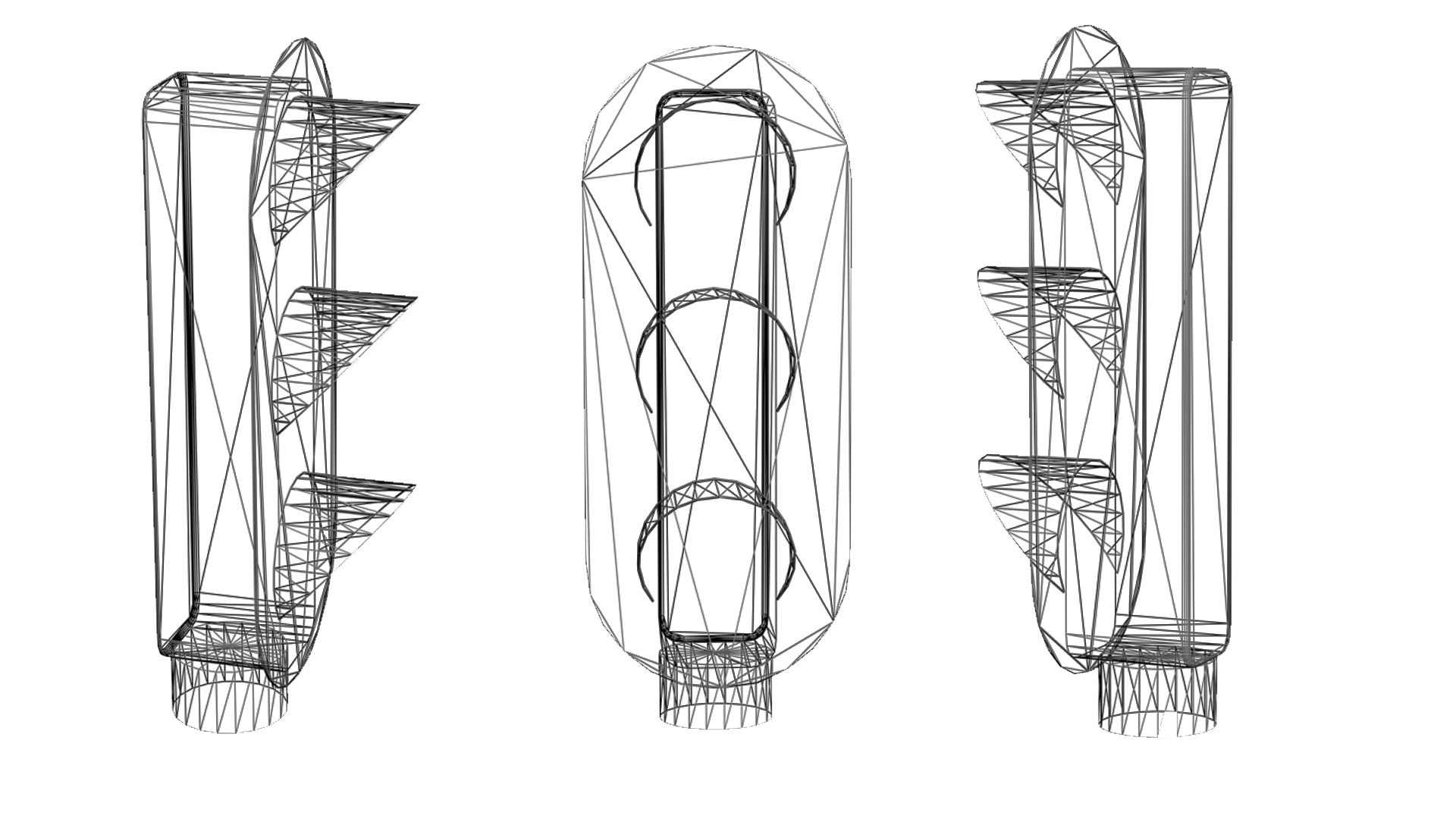 CTC Dwarf Railroad Signal 3D Model - TurboSquid 1910548