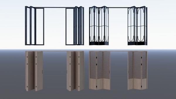 Innenfalttür -A4 3D-Modell - TurboSquid 2386608
