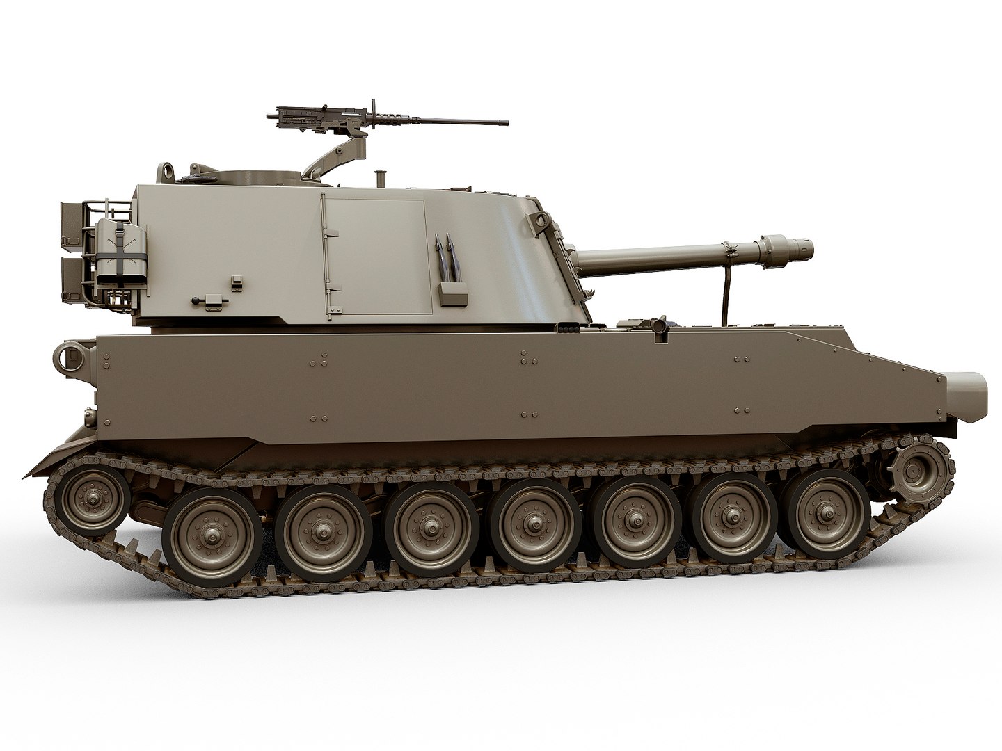 3D M-108 SpH - TurboSquid 1954410