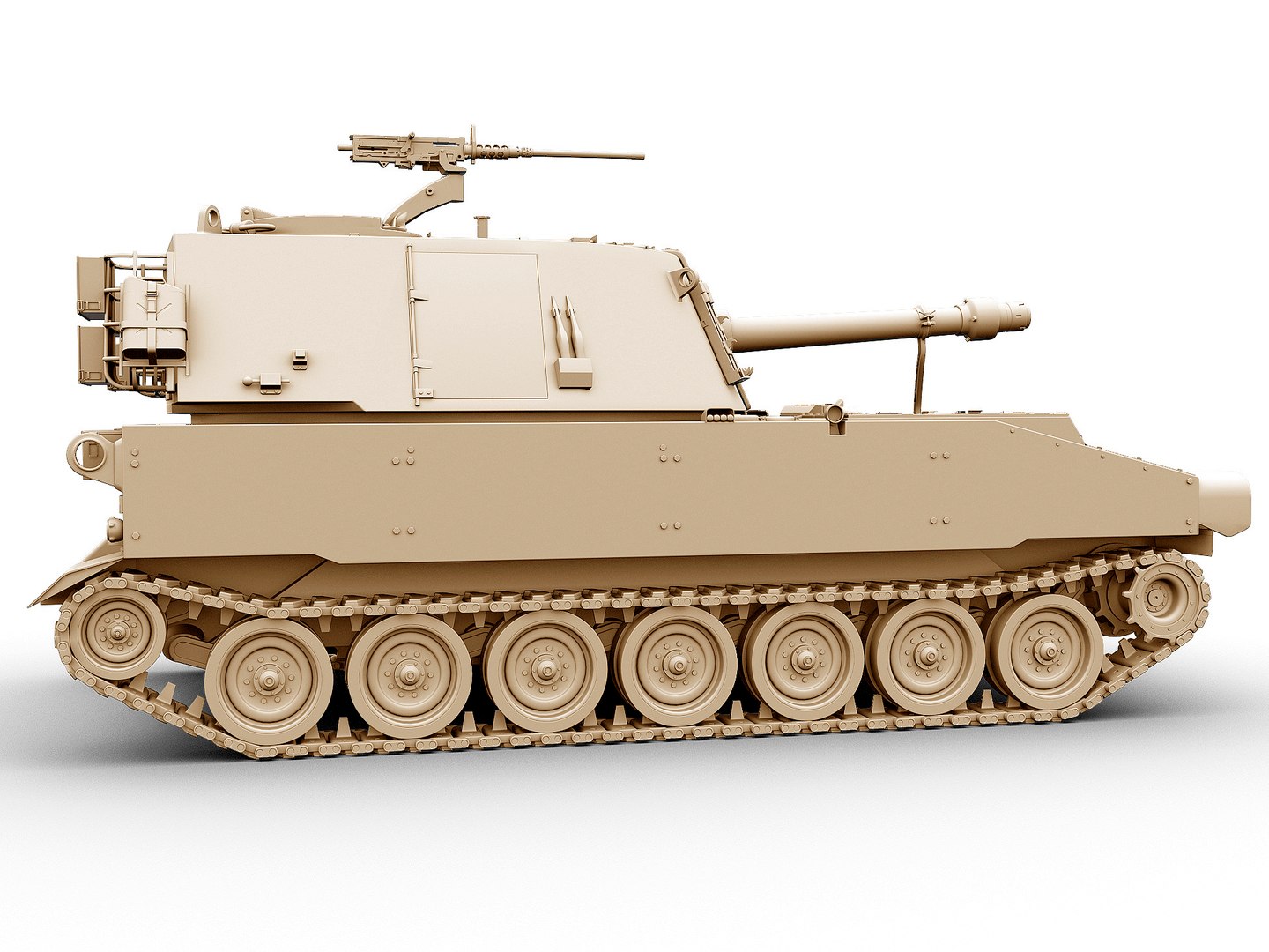 3D M-108 SpH - TurboSquid 1954410