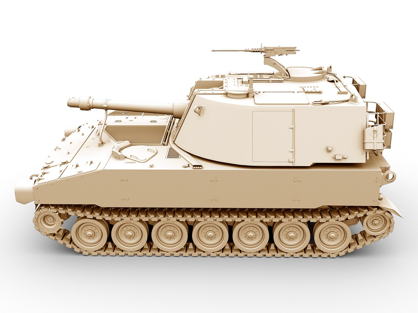 3D M-108 SpH - TurboSquid 1954410