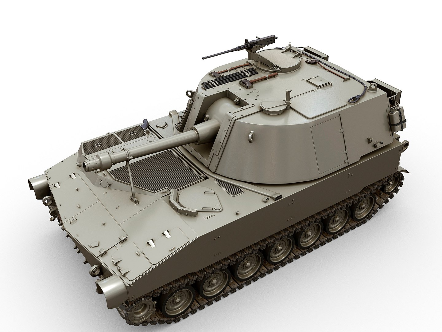 3D M-108 SpH - TurboSquid 1954410